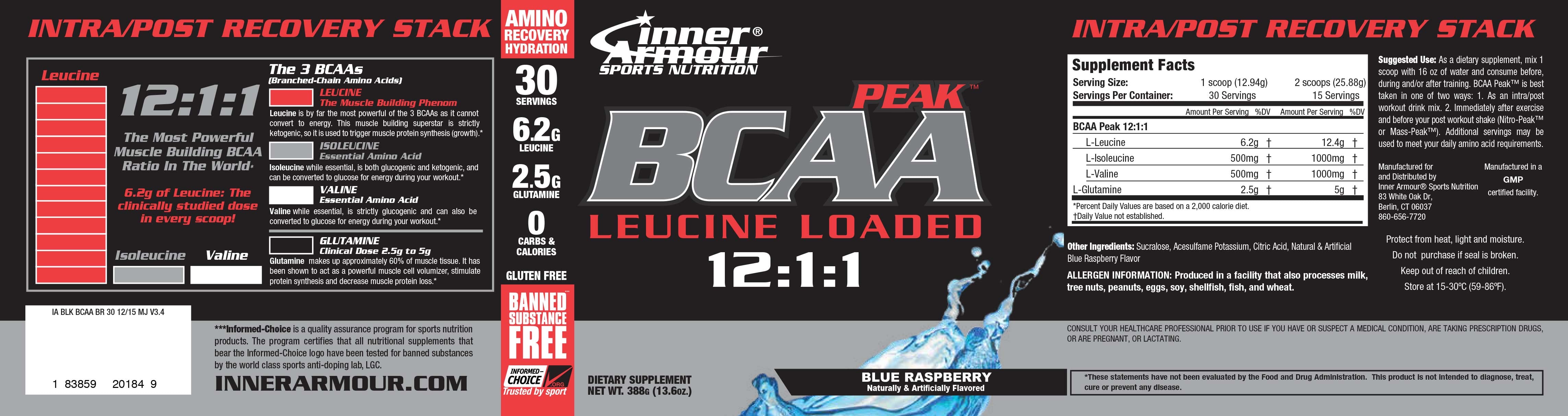 Inner Armour | BCAA Peak: Media | Inner Armour