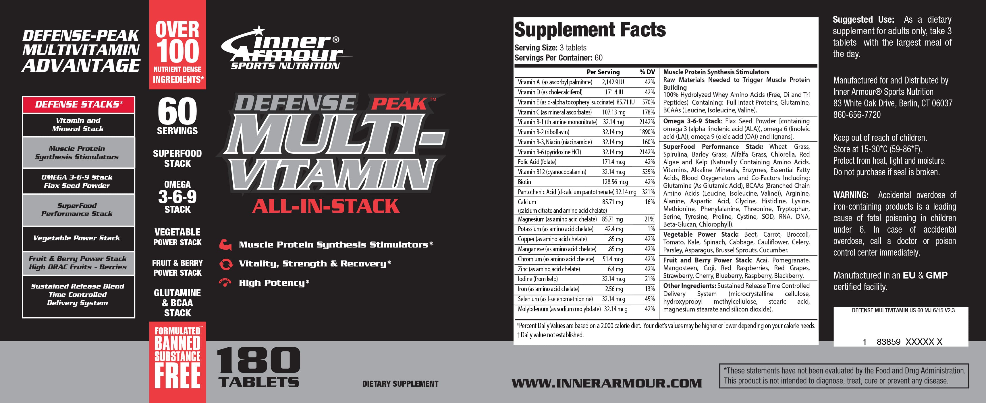 Inner Armour | Multivitamin: Media | Inner Armour